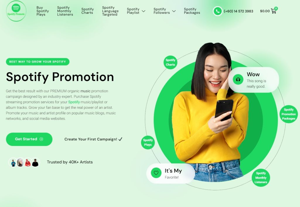 15 Best Spotify Promotion Services in 2024 (Get on Spotify Charts)